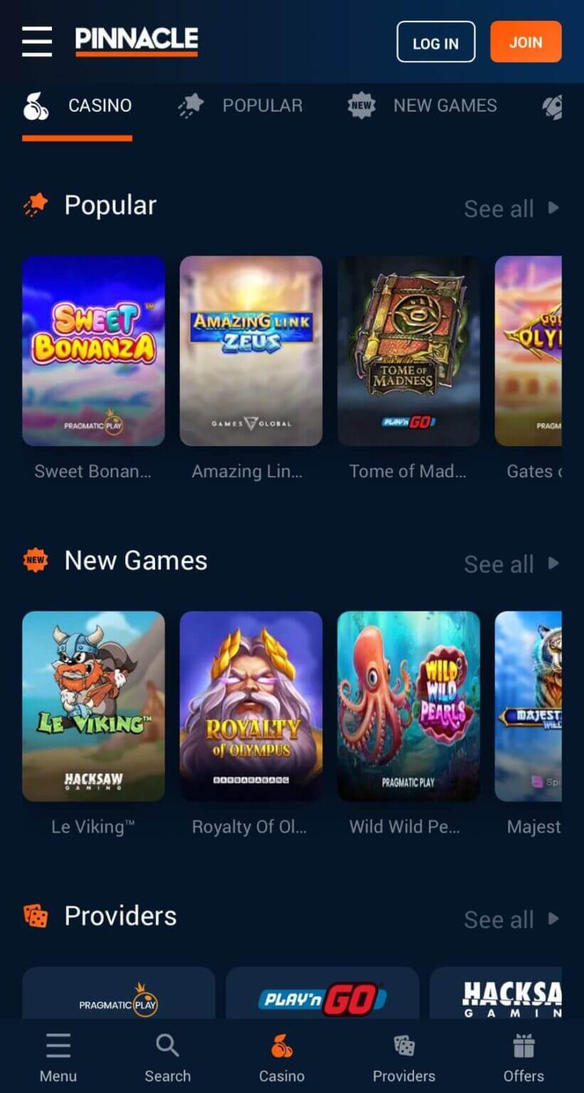 Pinnacle Review Canada – Great Games, Reliable Live Casino!