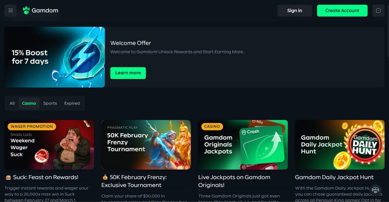 Gamdom Review 2026 | Get Your 15% Rakeback Boost Today!